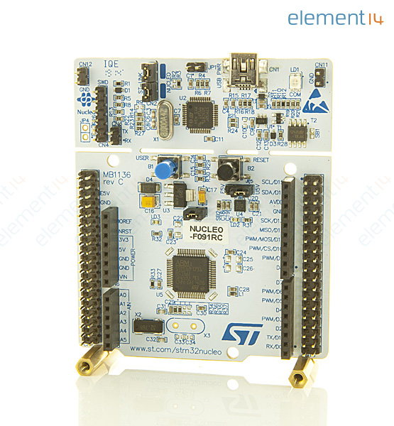 NUCLEO-F091RC Stmicroelectronics, Placa de Desarrollo, MCU STM32F091RC ... NUCLEO-F091RC Stmicroelectronics, Placa de Desarrollo, MCU STM32F091RC ...